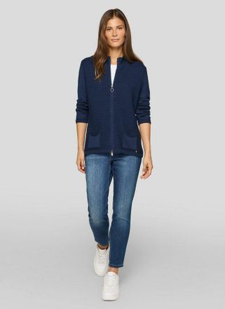 Rabe Strickjacke STRICKJACKE Schwarz