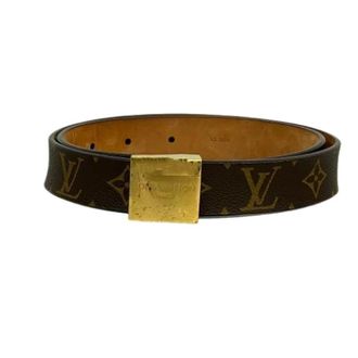 Louis Vuitton Ceinture Pre-owned Vintage en toile - unisex - Pre-owned - Brun - Taille: ONE Size