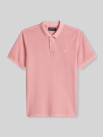 Marc O'Polo Regular Fit Poloshirt aus reiner Baumwolle mit Logo-Stitching
