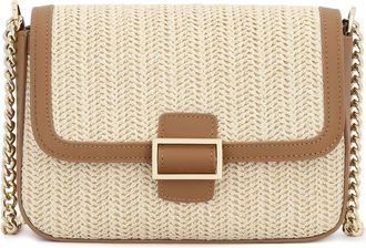 Kazar Femme, Sacs, Beige, Taille: ONE Size Petit sac &agrave; main classique en raphia