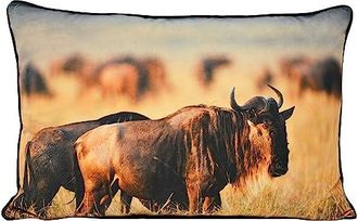 Riva Paoletti Wildebeest Polyester Filled Cushion