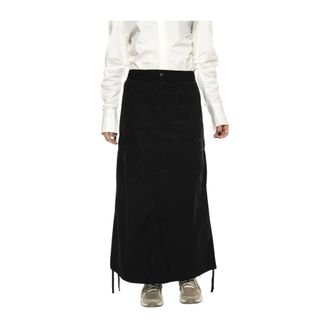 Carhartt Work in Progress W Cargo Skirt Long - - Skirts - Damen - Schwarzk - XS