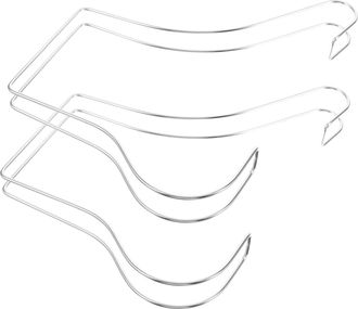 Angoily 2 St&uuml;ck Edelstahl Schuhhalter Schuhdisplay St&auml;nder f&uuml;r High Heels Sandalen Schuhformer Schuhst&uuml;tze Schuhaufbewahrung Langlebig und Rostfrei