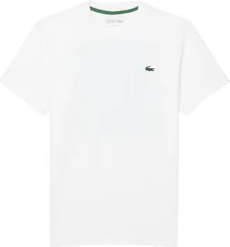 Lacoste Homme, Tops, Blanc, Taille: XL T-shirt de tennis imprim&eacute; Ultra Dry
