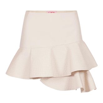 Iceberg Femme, Jupes, Beige, Taille: 36 FR New Shape Short Skirt