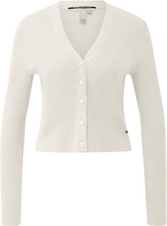 QS by s.Oliver Strickjacke mit V-Ausschnitt