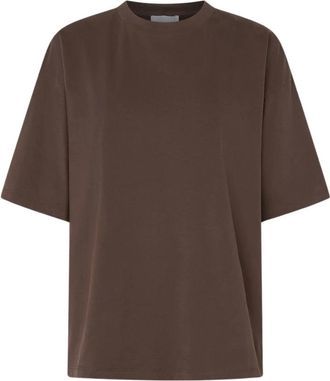 Halfboy Halfboy, Femme, Tops, Brun, Taille: 38 FR Chemise Oversize Marron Chocolat