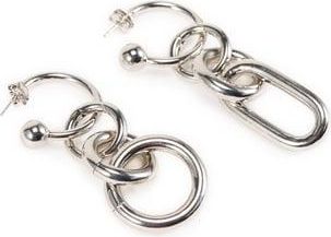 Justine Clenquet Boucles doreilles Troy en laiton