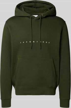 Jack & Jones Hoodie mit Label-Print