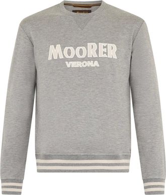 Moorer Homme, Sweatshirts et sweats &agrave; capuche, Gris, Taille: XL SweaT-shirt M&eacute;lange Moderne avec Imprim&eacute; Stylis&eacute;