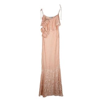 Elisabetta Franchi Femme, Robes, Rose, Taille: 38 FR Abito lungo a sirena