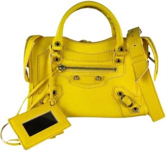 Balenciaga Pre-owned Sac bandouli&egrave;re vintage - Femme - Pre-owned - Jaune - Taille: ONE Size