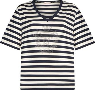 Liu Jo Femme, Tops, Multicolore, Taille: 40 FR T-shirt ray&eacute;