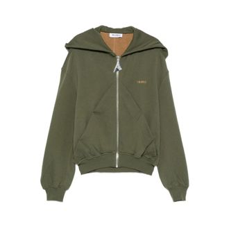 The Attico Damen, Sweatshirts & Hoodies, Gr&uuml;n, SGr&ouml;&szlig;e