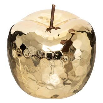 Atmosphera Atmosphera - Deko-Apfel - Keramik - goldfarben - D18 cm - Golden