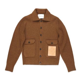 Philippe Model Homme, Pulls, Brun, Taille: XL Cardigan