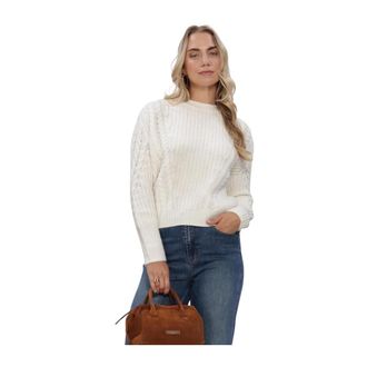 Janice Brexton Pullover - - Knitwear - Damen - Wei&szlig; - L