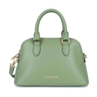 Lancaster Femme, Sacs, Vert, Taille: ONE Size Sac Demi Lune à Fermeture Éclair Sierra Jia