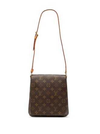 Louis Vuitton sac port&eacute; &eacute;paule Monogram Musette Salsa Short Strap (1999) - Marron