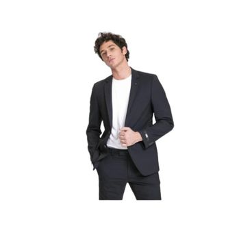 Karl Lagerfeld Blau-Schwarzes Sakko - - Jackets - Herren - Schwarzk - L