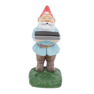 Aboofan Resin GNOME Schreibtischschmuck Uhrenständer Schreibtischdeko Resin Basteln GNOME Ornament Für Home Dekoration
