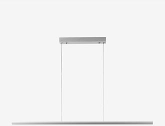 Sklum Sklum - Lineare LED-Deckenleuchte aus Aluminium (120 cm) Wilen Weiss