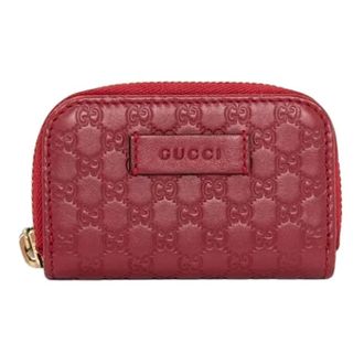 Gucci Porte-monnaie Pre-owned - Femme - Pre-owned - Rouge - Taille: ONE Size