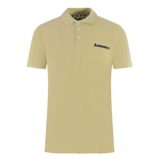 Aquascutum Boxed Logo Beige Poloshirt