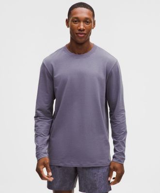 lululemon Haut manches longues Zeroed In pour Hommes - Violet - Taille 2XL