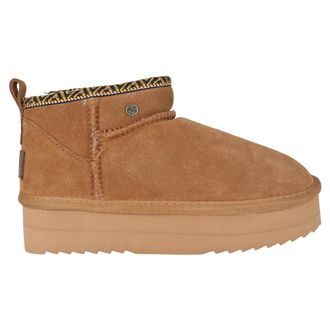 Warmbat Brauner Gef&uuml;tterter Stiefel f&uuml;r Frauen - - Shoes - Damen - Braun - 44 EU