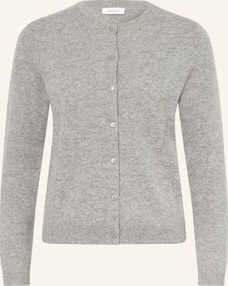 Darling Harbour Darling Harbour Strickjacke Aus Cashmere grau