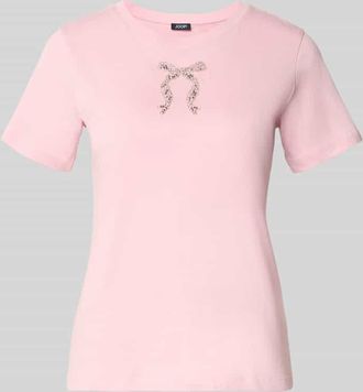 Joop T-Shirt mit Perlen und Rundhalsausschnitt Modell Tamme