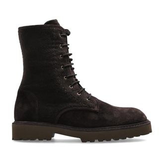 Max Mara Lederstiefeletten - - Shoes - Damen - Braun - 39 EU