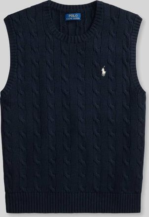 Polo Ralph Lauren Regular Fit Pullunder aus reiner Baumwolle