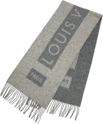 Louis Vuitton unisex, Pre-owned, Gris, Taille: ONE Size Pre-owned Cashmere Scarf