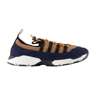 Marni Lycra Schn&uuml;r-Lauf-Sneaker - - Shoes - Herren - Blau - 39 EU