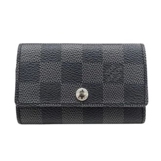 Louis Vuitton Pre-owned Pochette Cl&eacute;s en Toile - Homme - Pre-owned - Bleu - Taille: ONE Size
