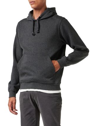 Clique CliQue Herren Basic Kapuzenpullover, Grau (Anthrazit Melange), L
