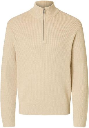 Selected Troyer SLHTHEO LS KNIT STRUCTURE HALF ZIP D