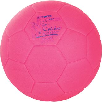 Togu Handball Colibri Supersoft | Besonders weicher Soft-Handball, griffig & Abriebfest | Gr&ouml;&szlig;e 2, &Oslash; 16 cm | Trainingsball, Beach-Handball, optimal sichtba