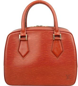 Louis Vuitton Crossbody Bags - Louis Vuitton Cognac Epi Leather Sablon Handbag - Gr. unisize - in Bunt - f&uuml;r Damen