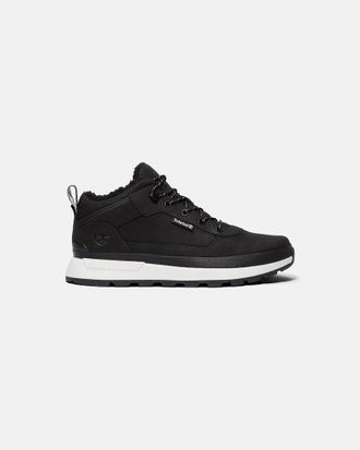 Timberland Warm gef&uuml;tterter Field Trekker Sneaker f&uuml;r Herren in Schwarz, Herren, Schwarz, Gr&ouml;&szlig;e