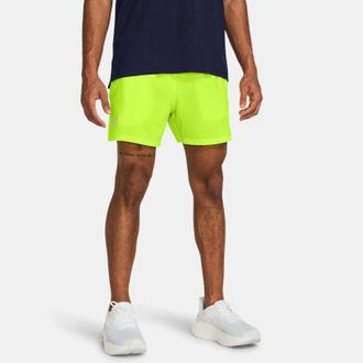 Under Armour Launch Shorts für Herren (13 cm) High Vis Gelb / High Vis Gelb / Reflektierend XXL