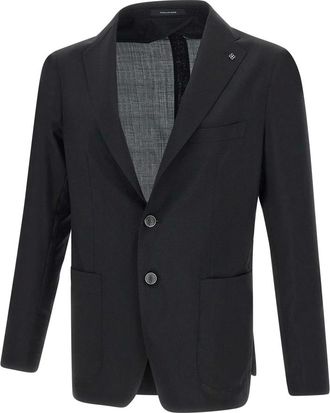 Tagliatore Homme, Vestes, Noir, Taille: 3XL Blazer en Laine et Soie
