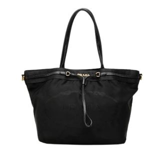 Prada Sac bandouli&egrave;re en nylon Pre-owned - Femme - Pre-owned - Noir - Taille: ONE Size