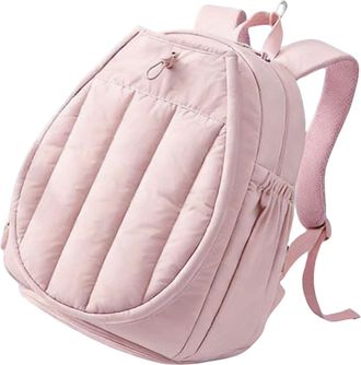 Generic Tennisrucksack - Gesteppte Isolierte Bel&uuml;ftete Tasche F&uuml;r Tennispersonen - Damen Pickleballtaschen,Zum Badminton Sport Training Reisen Drau&szlig;en Drinnen