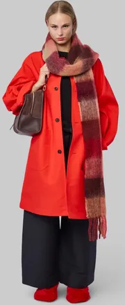Sofie D'Hoore Mid Length Coat With 2 Patchpockets