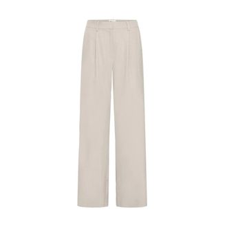 Ichi Ichi, Femme, Pantalons, Beige, Taille: 40 FR Wide Pantalons