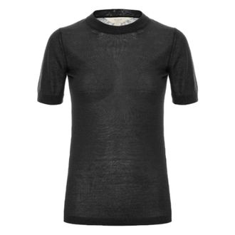 Malo T-Shirts - - Tops - Damen - Schwarzk - L