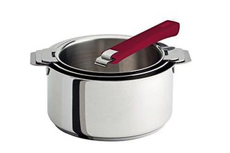 Cristel s3cq Serie von 3 T&ouml;pfe Edelstahl Mutine Abnehmbarer